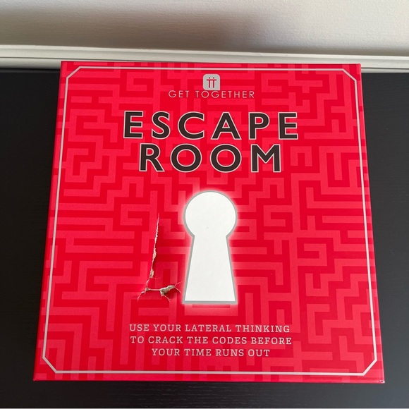 Talking Tables | Games | Talking Tables Escape Room Game Movie Cinema ...